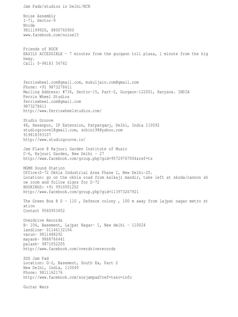 Jam Pads | PDF | Popular Music | Jazz Music