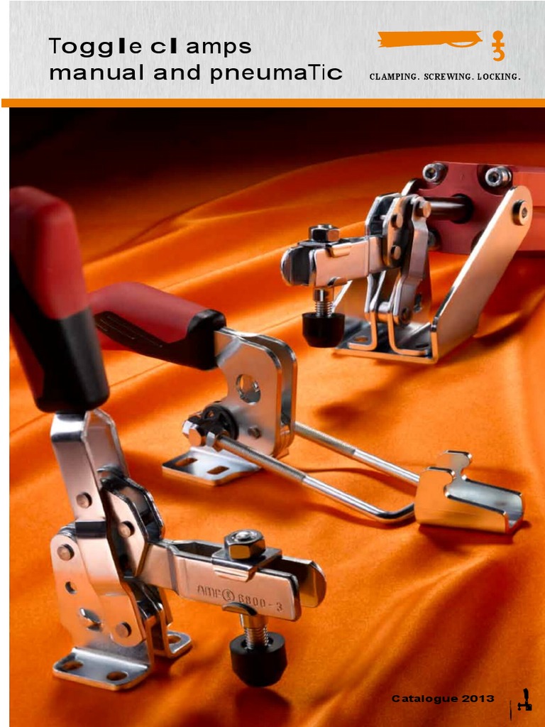 Catalogue AMF Toggle Clamps | PDF | Industries | Metals