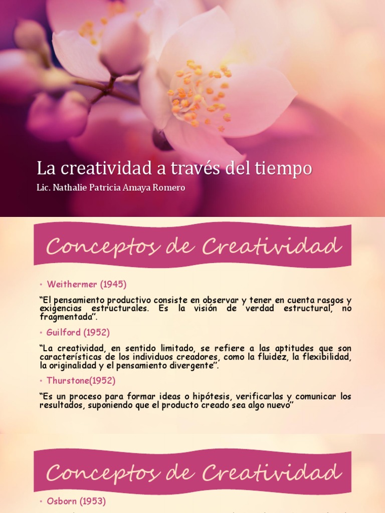 Conceptos de Creatividad | PDF | Creatividad | Concepto