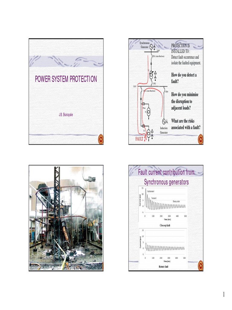L2-Fundamentals of Protection | Download Free PDF | Electric Power ...