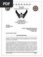 La Columna J Del Compañero Masón | PDF | Masonería | Templo en jerusalén