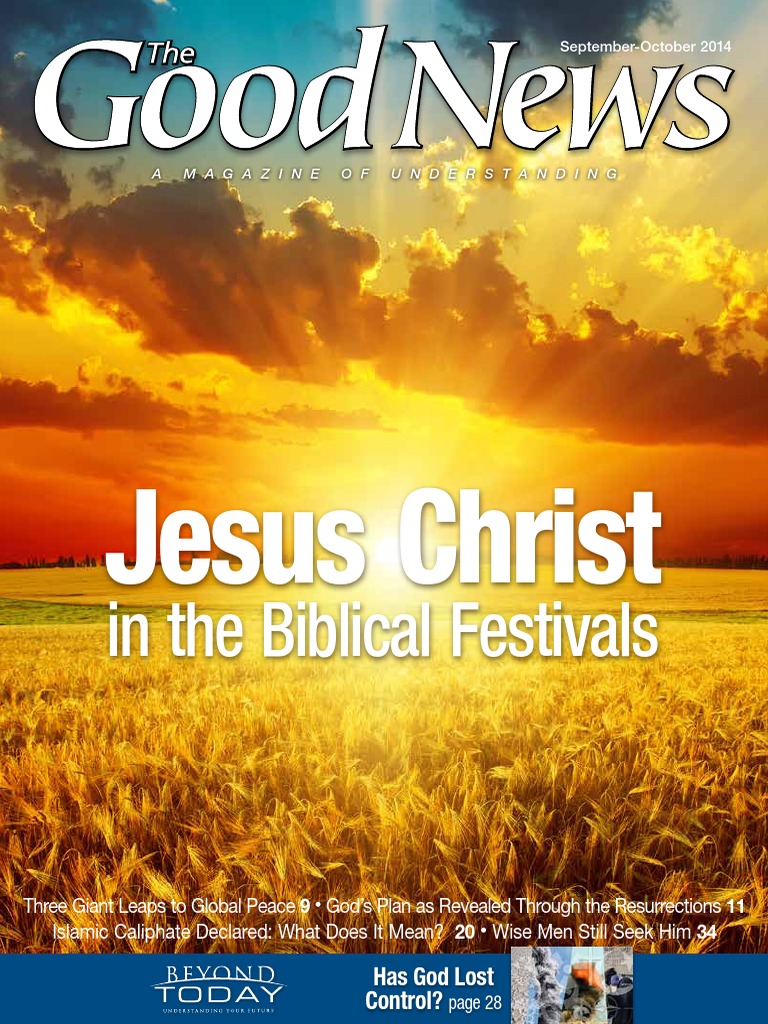The Good News Magazine - September/October 2014 | PDF | Passover | Jesus