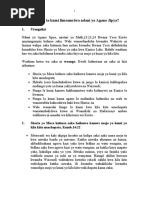 Mfano Wa Risala | PDF