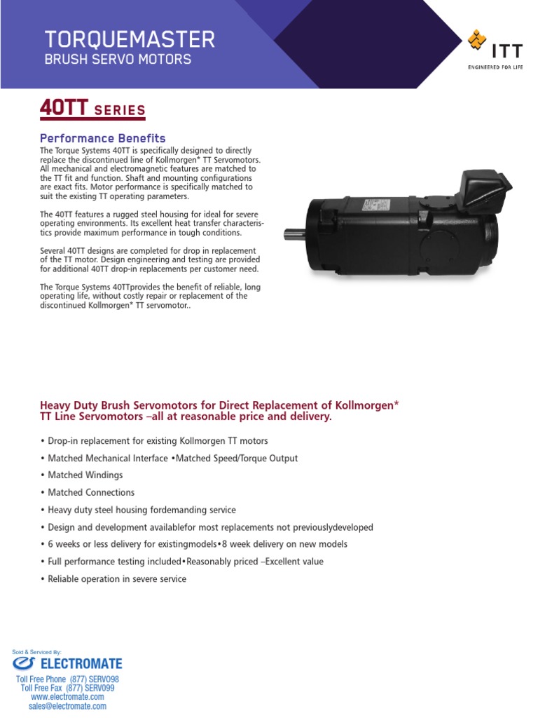 Torque Systems 40tt Specsheet | PDF | Electrical Engineering | Vehicle ...