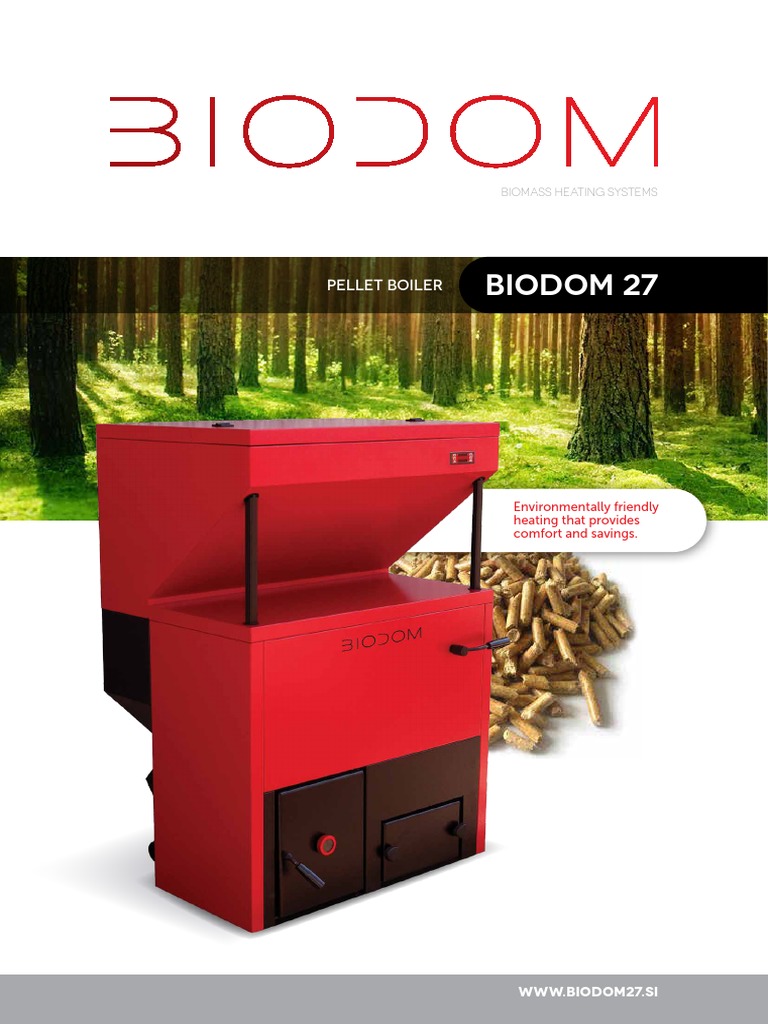 Biodom 27: Pellet Boiler | PDF | Boiler | Combustion