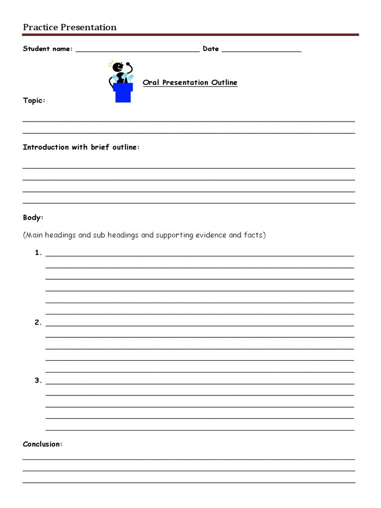 Practice Presentation: Student Name: - Date | PDF | Career & Growth ...