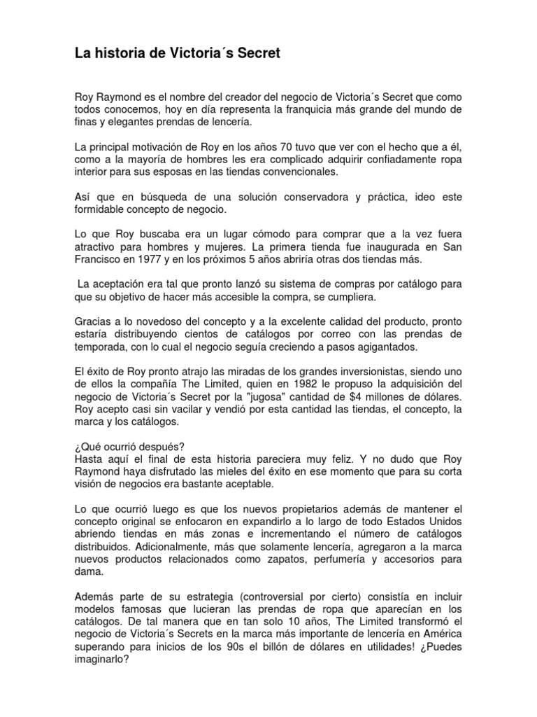 5-La Historia de Victoria Secret PDF | PDF