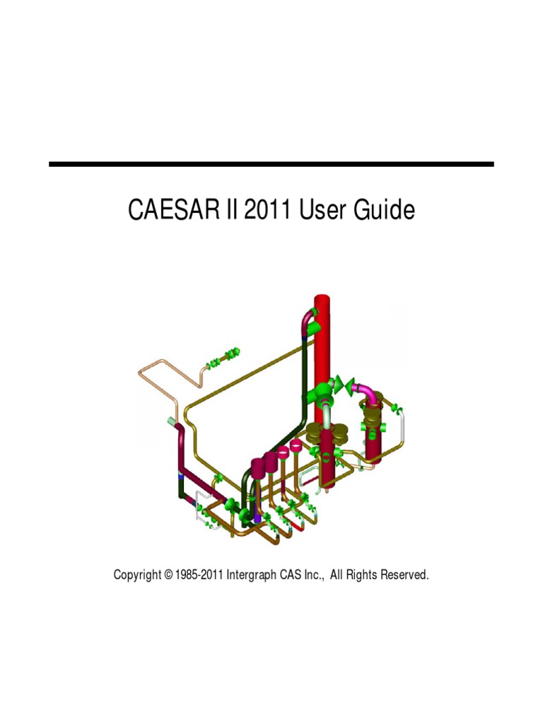 Caesar II 2011 User Guide | PDF | Bending | Structural Load