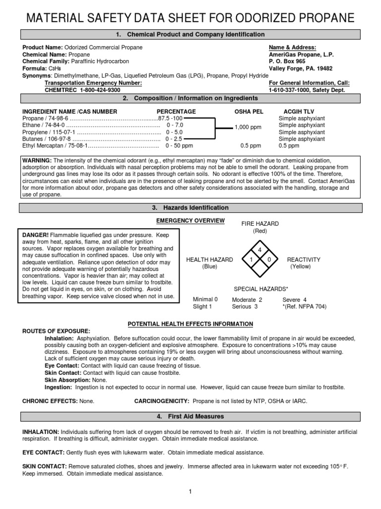 Propane | PDF