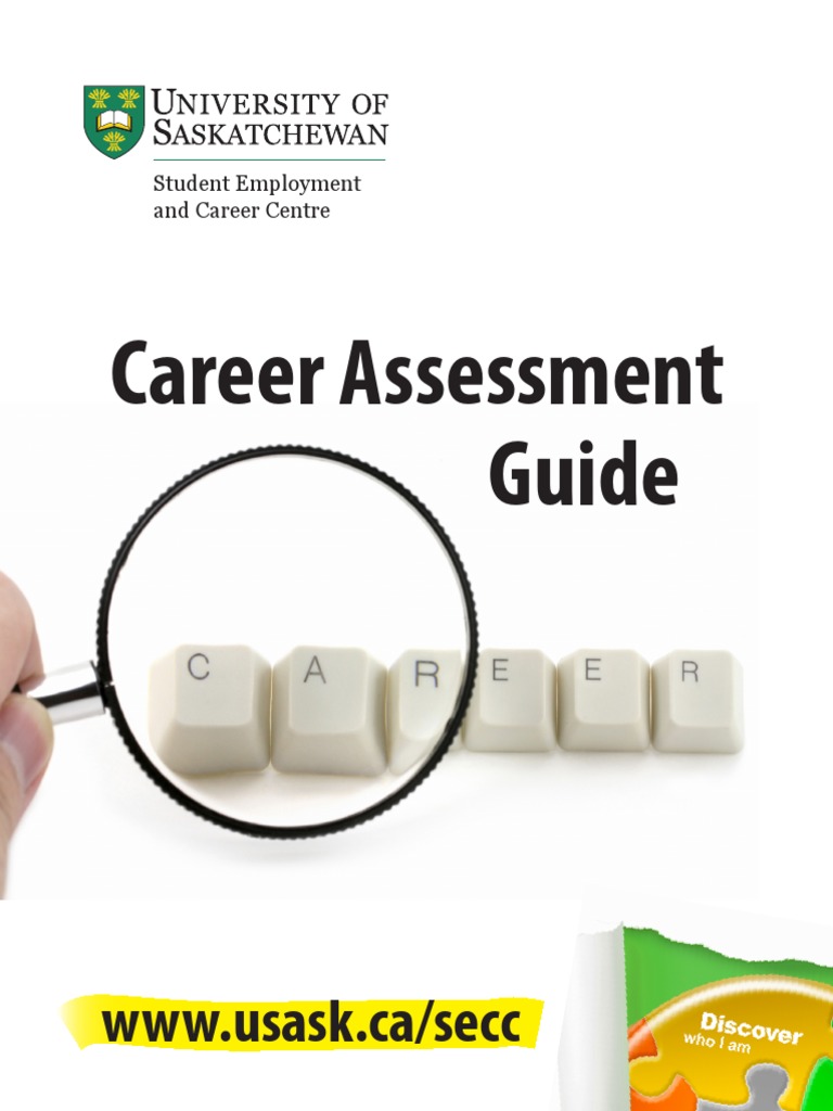 Career Assessment Guide 2010 - FINAL | PDF | Computer Programming ...