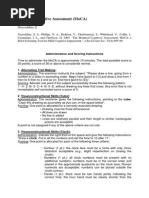 Short Blessed Test | PDF | Dementia | Alzheimer's Disease