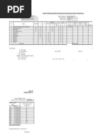 Daftar Hadir Pekerja Hok | PDF