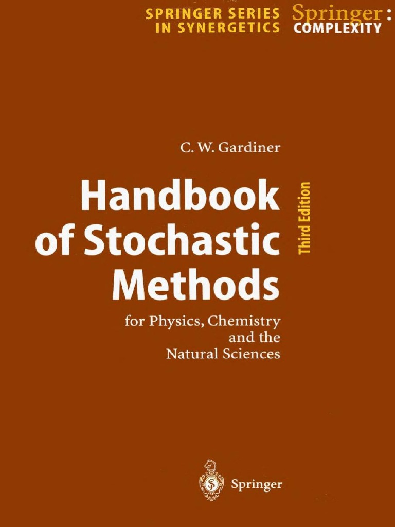 Handbook of Stochastic Methods | PDF