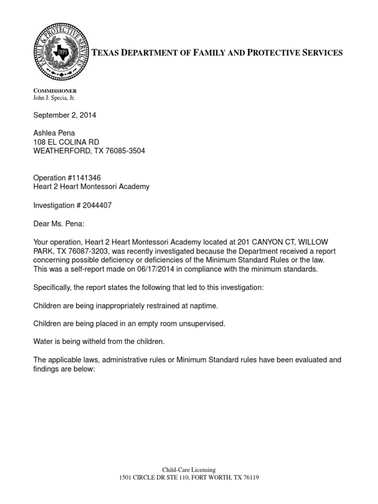 Heart 2 Heart Inv Letter | PDF | Child Care | Relationships