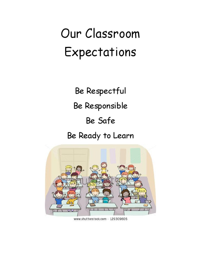 Our Classroom Expectations 14-15 | PDF | Wellness