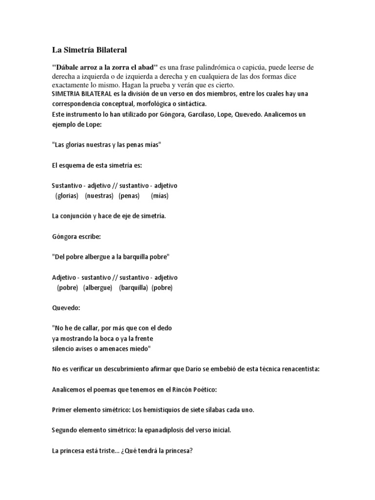 La Simetría Bilateral | PDF | Lingüística | Idiomas