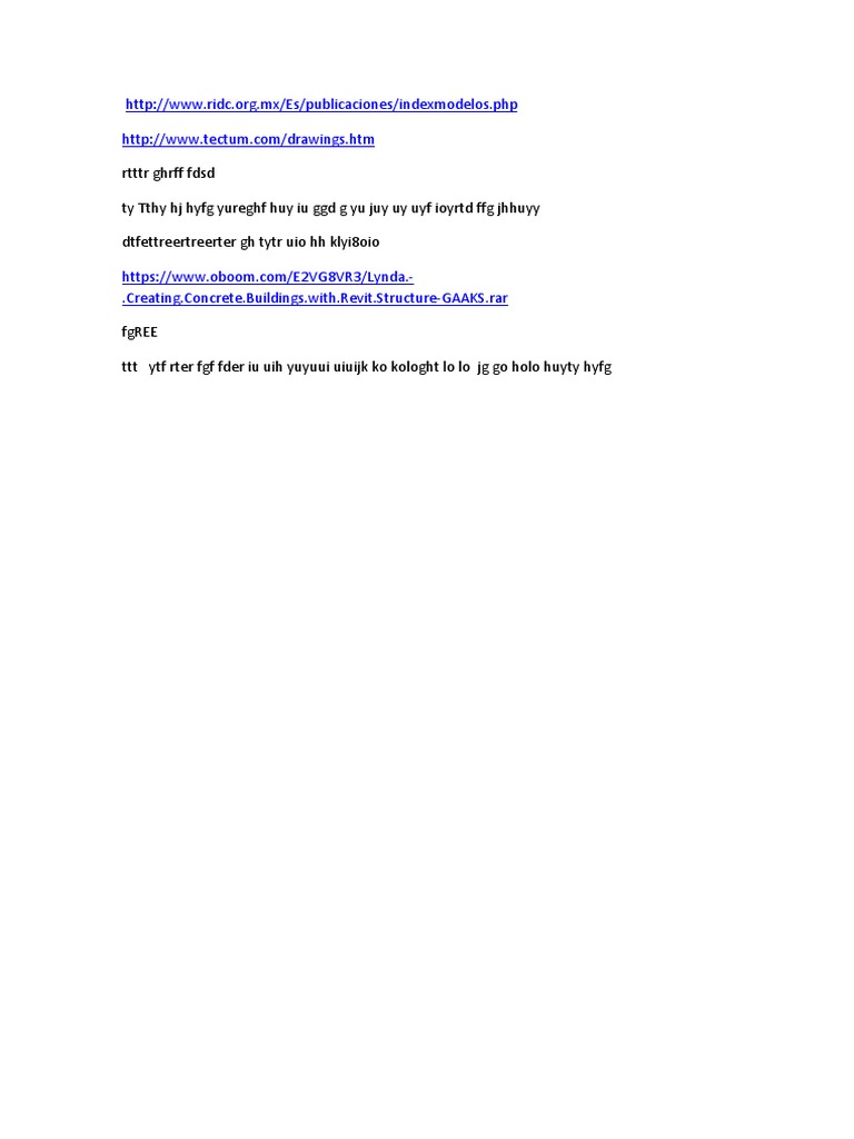 Creating Concrete Buildings with Revit | PDF