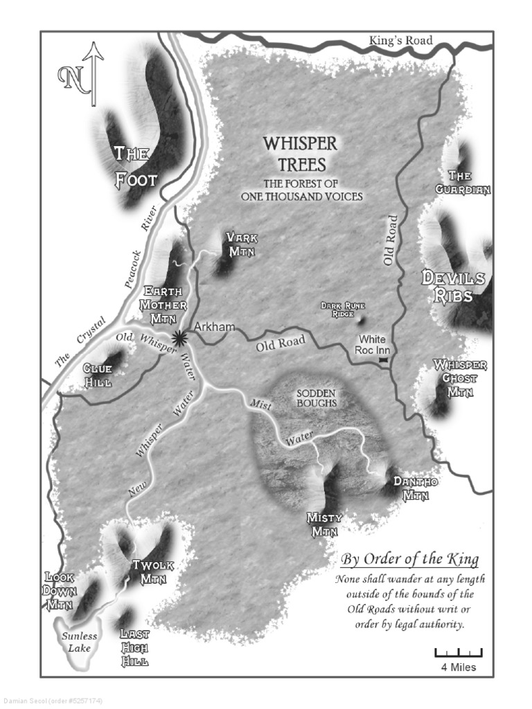 Whisper Map for Whisper the Wolf | PDF