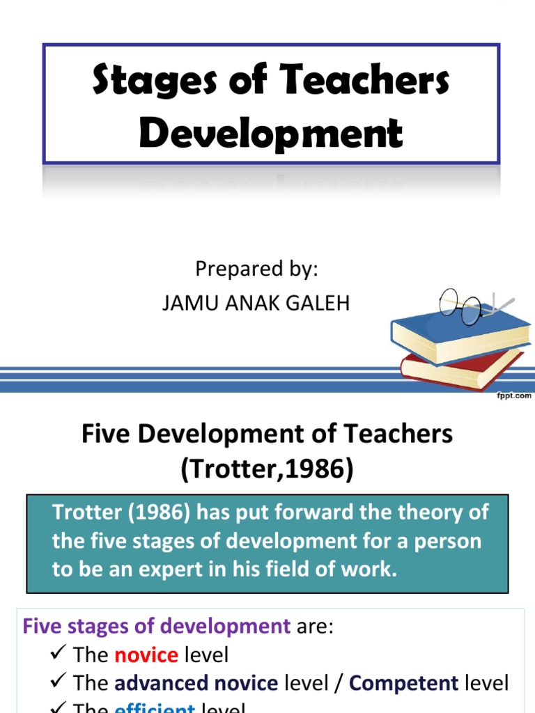 Topic 4 Stages of Teachers Development (Template) | PDF | Expert | Teachers