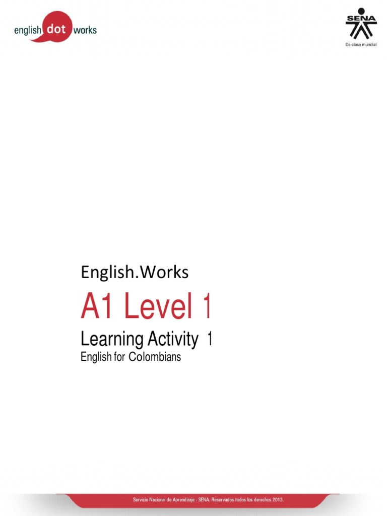 English Learning Profile for Colombians | PDF