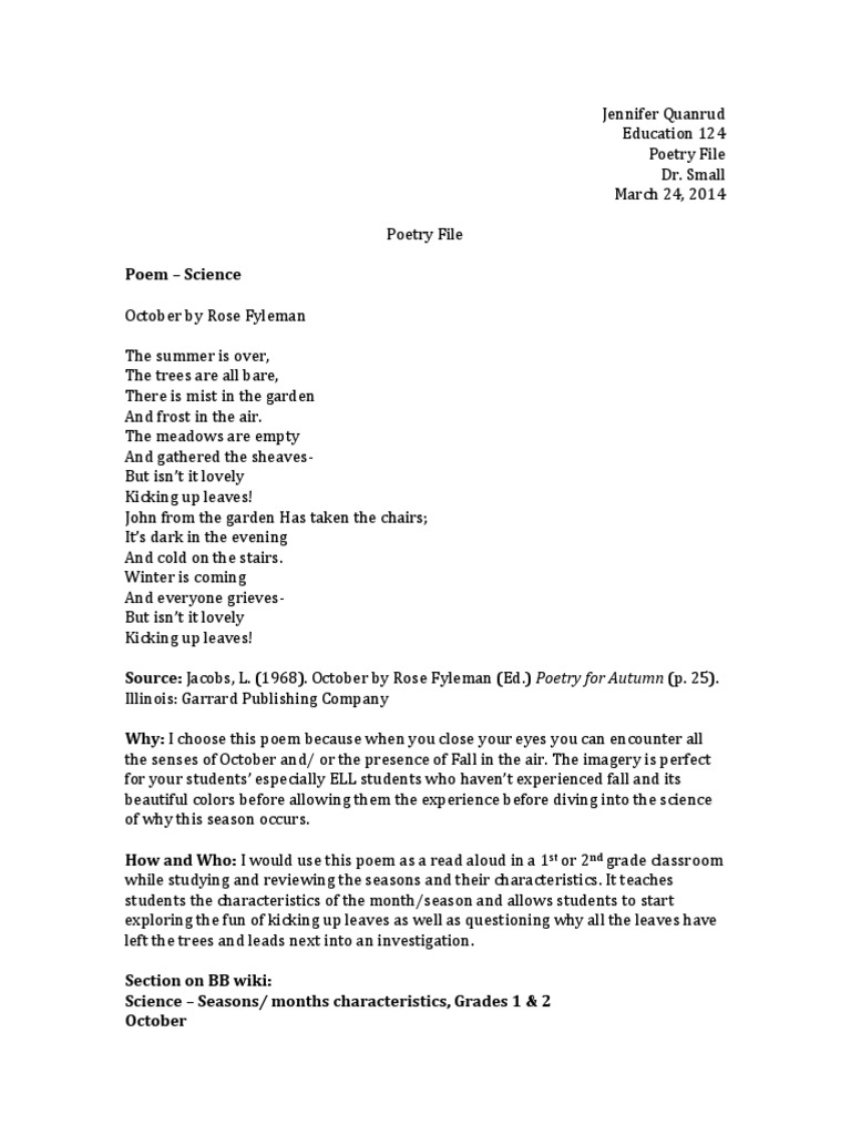 Poetry File | PDF | Washington | Poetry