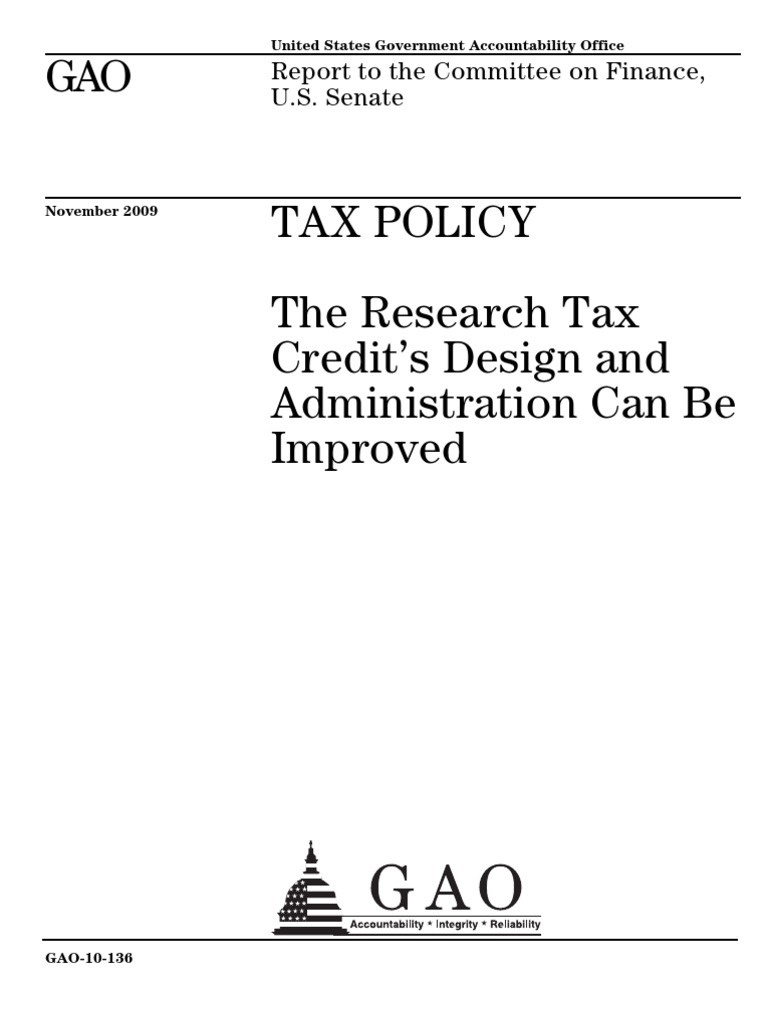 United States Government Accountability Office | PDF | Internal Revenue ...