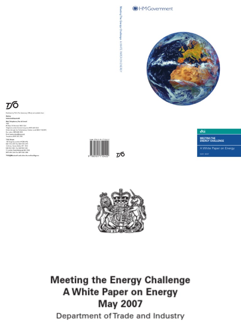 White Paper On Energy | PDF | Science & Mathematics