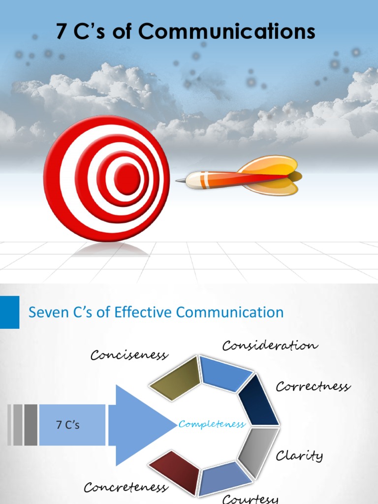Understanding the 7 Cs of Communication | PDF | Question | Sentence ...