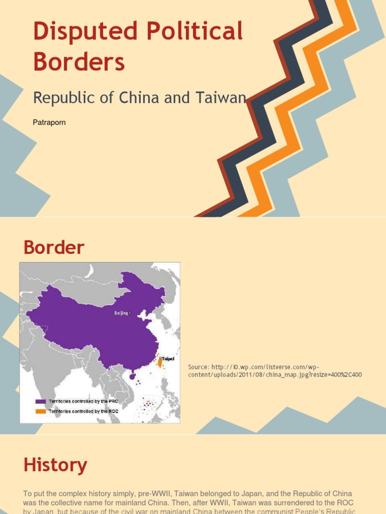 Disputed Political Border 1 | PDF