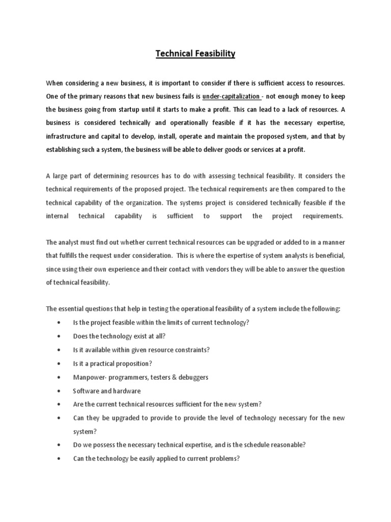 Technical Feasibility | PDF | Labour Economics | Hvac