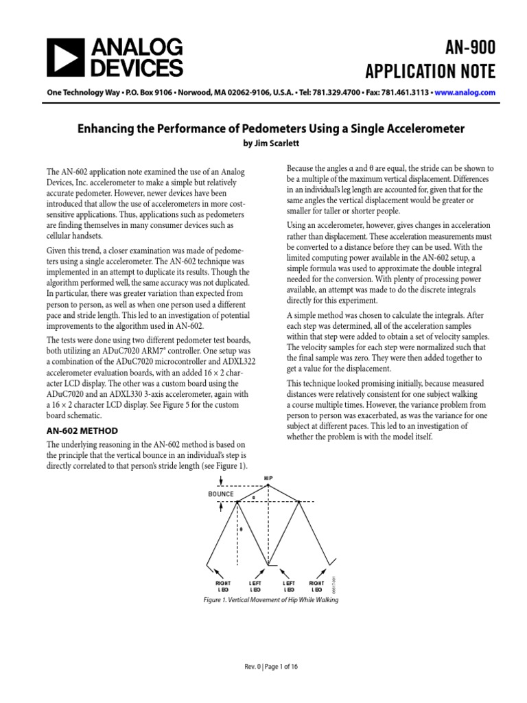 Enhancing The Performance of Pedometers Using A Single Accelerometer ...