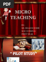 The Importance of Pilot Studies | PDF | Focus Group | Qualitative Research