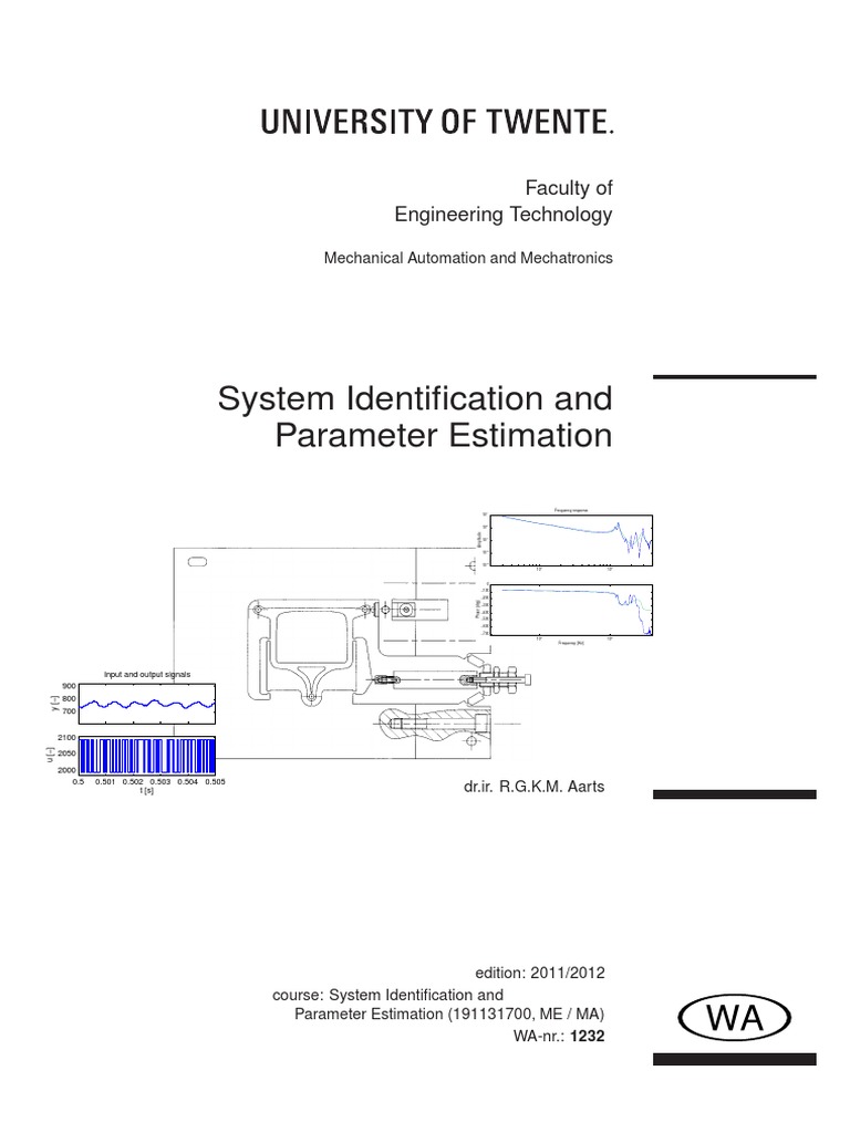 GOOD Notes For System Identification and Parameter Estimation | PDF ...