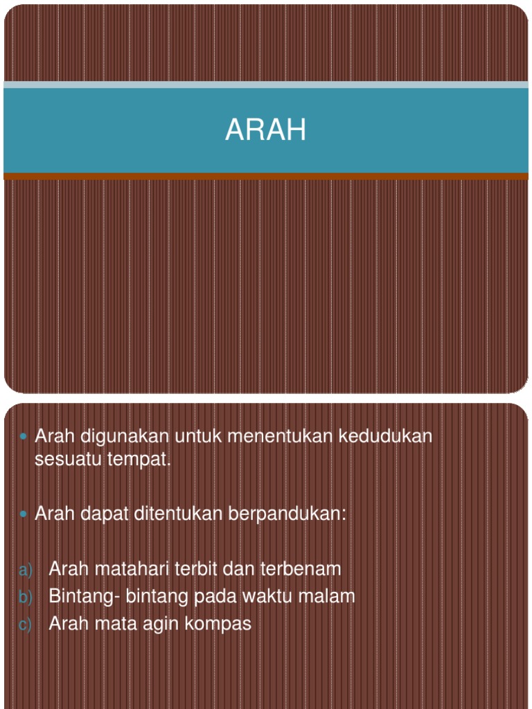 Geo Bab 2 - Arah | PDF