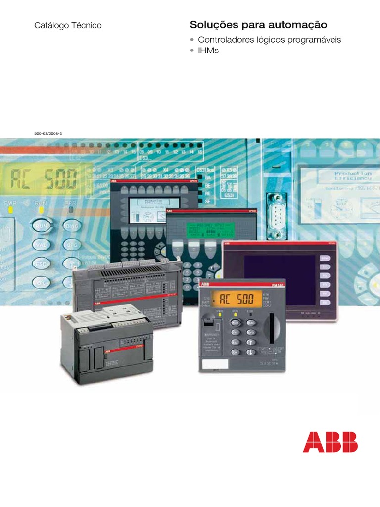ABB Controle Logico Programavel - CLP 2008 | Controlador Lógico ...