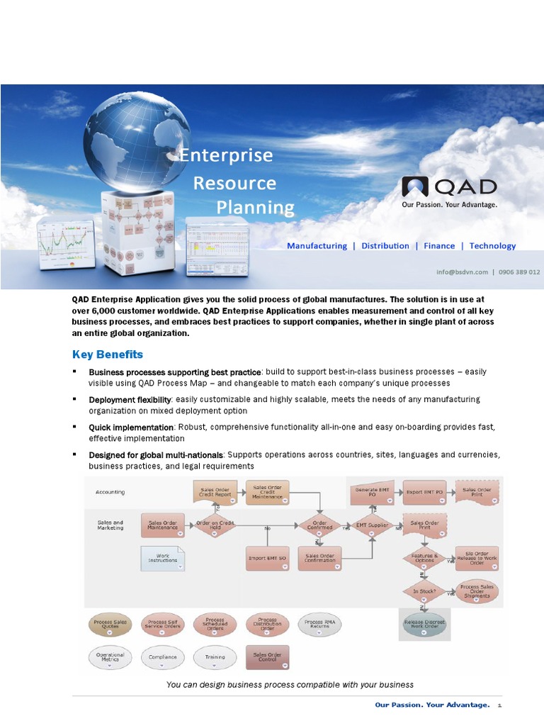 QAD Application Overview en | PDF | Enterprise Resource Planning ...