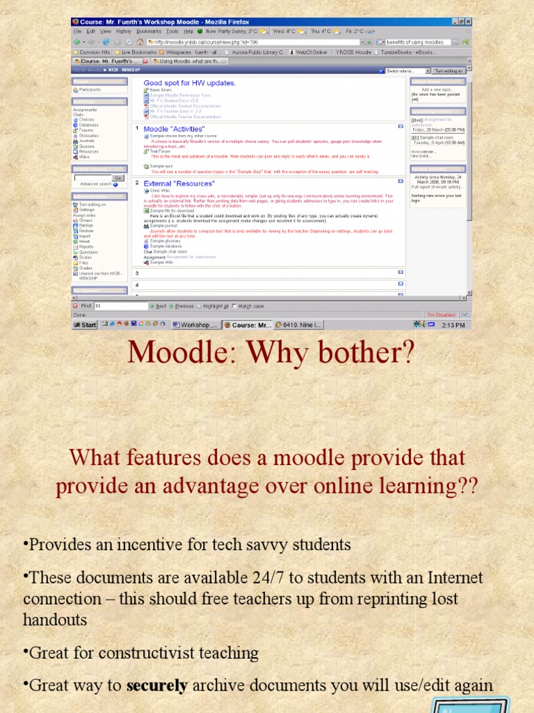 Why Moodle | PDF