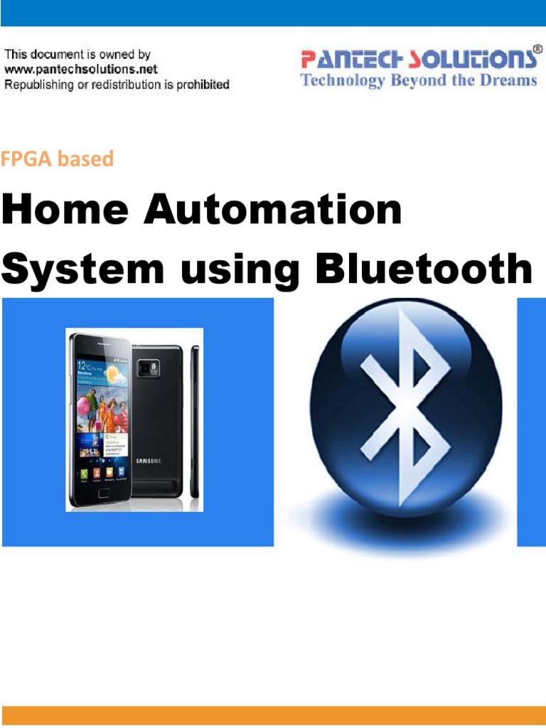Home Automation System Using Bluetooth | PDF | Home Automation | Automation