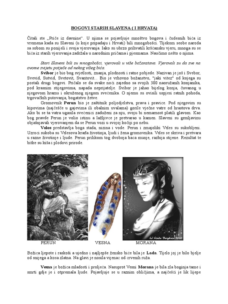 BOG - Stari Slaveni | PDF