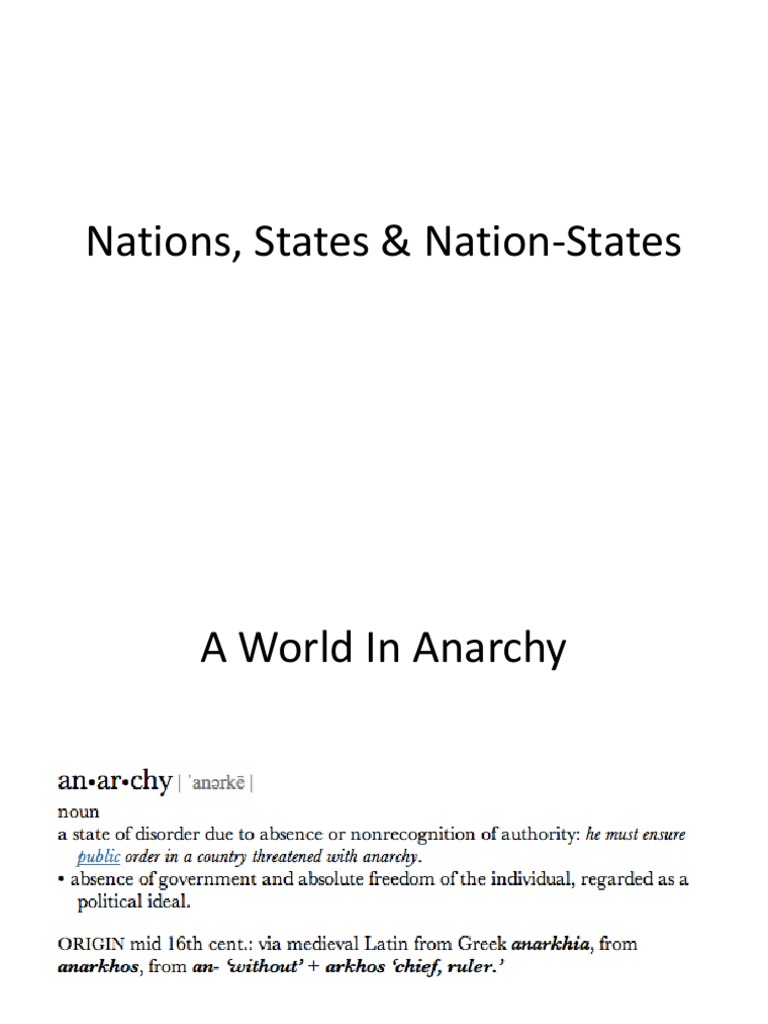 Nations States | PDF