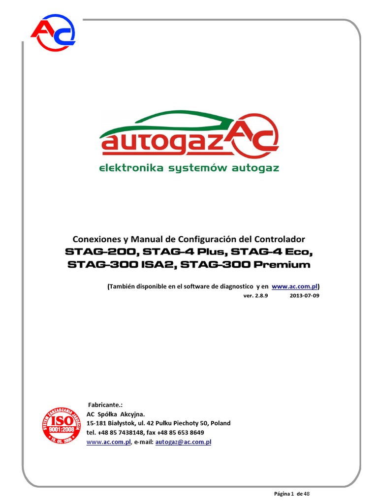 Manual de Configuración STAG-200 y STAG-300 | PDF | Tecnología