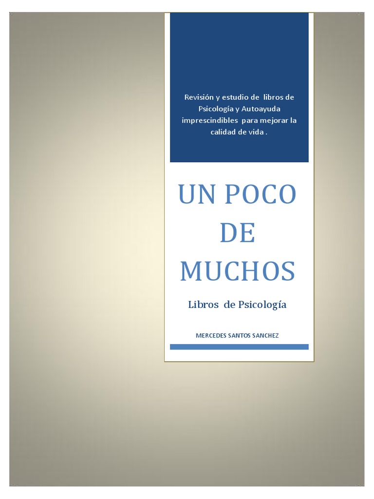 Un Poco de Muchos Libros en PDF | PDF