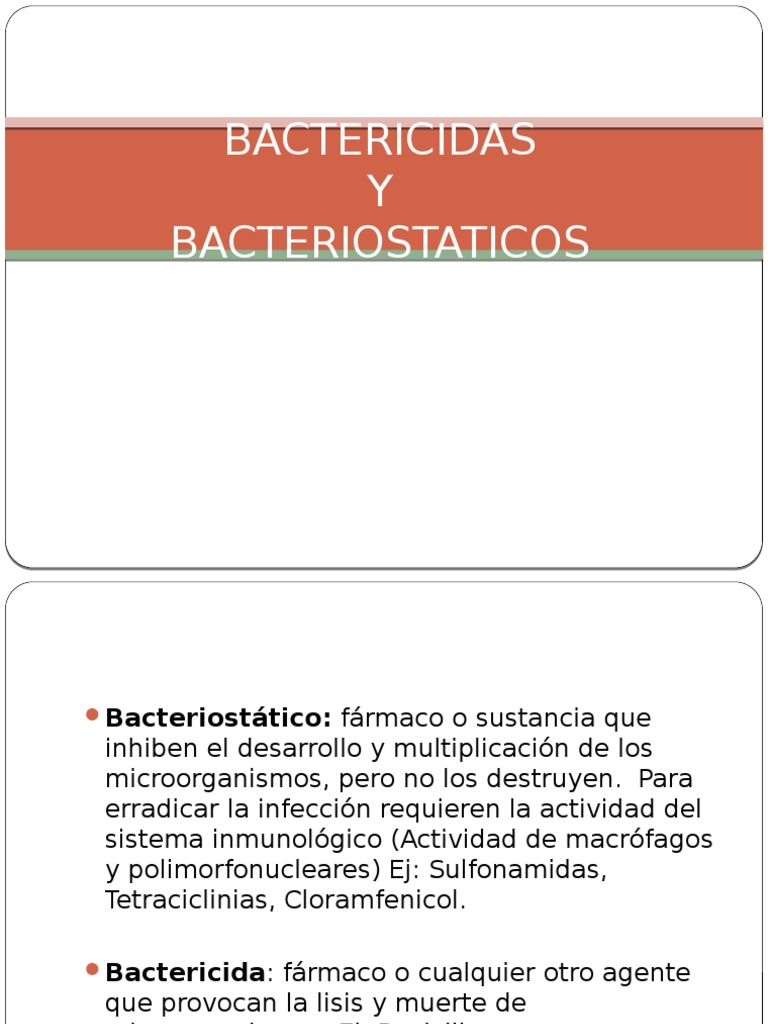 Clasificación y mecanismos de acción de los principales antibacterianos ...