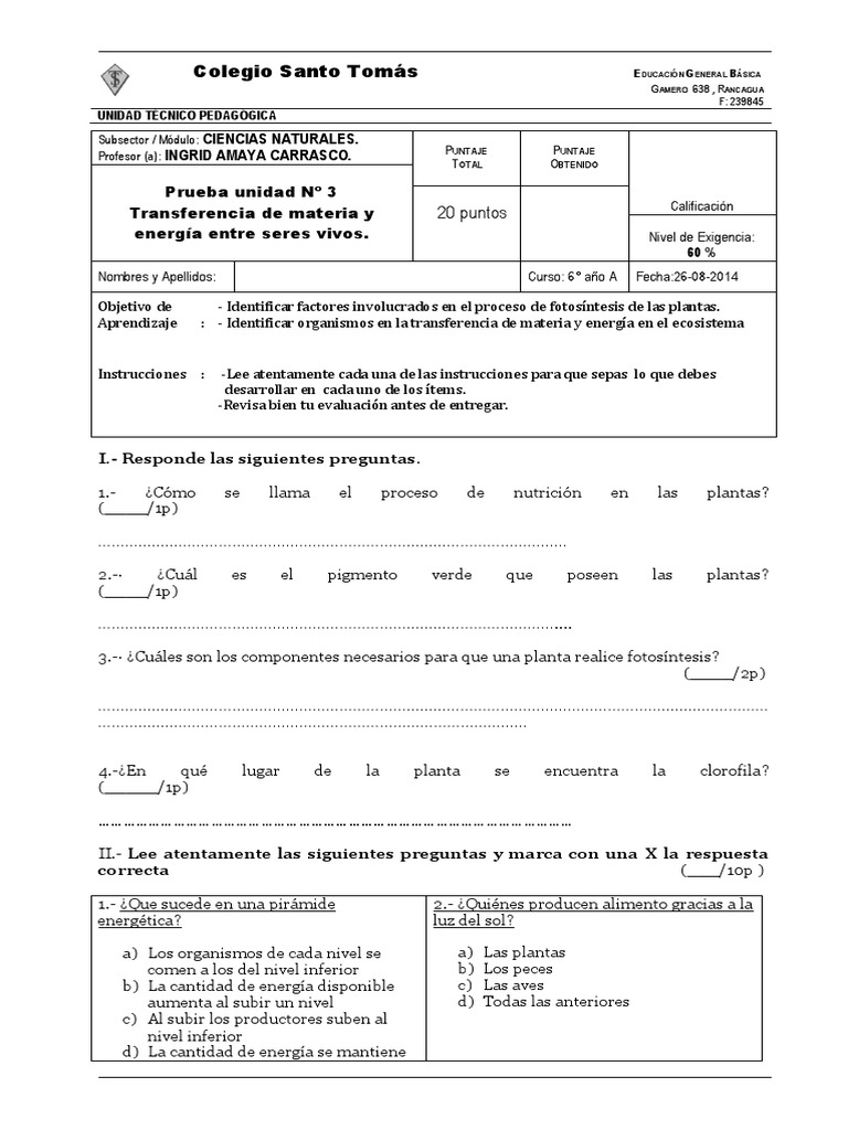 PRUEBA Transferencia de Materia y Energia