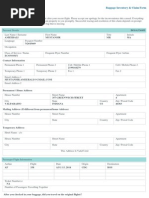 IATA Baggage Identification Chart | PDF | Baggage | Manufactured Goods