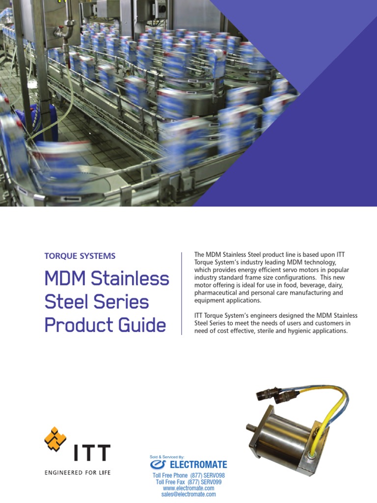 Torque Systems MDM Stainless Steel Series Product Guide | PDF ...