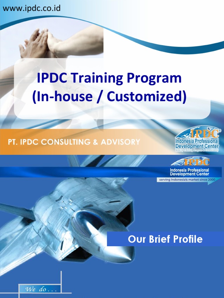 IPDC In-House Training Program - August 2014 | PDF | Leadership | Sales