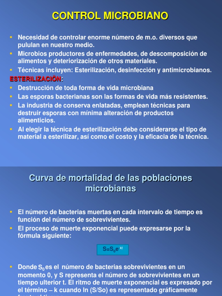 Control Microbiano (1) Micro | PDF