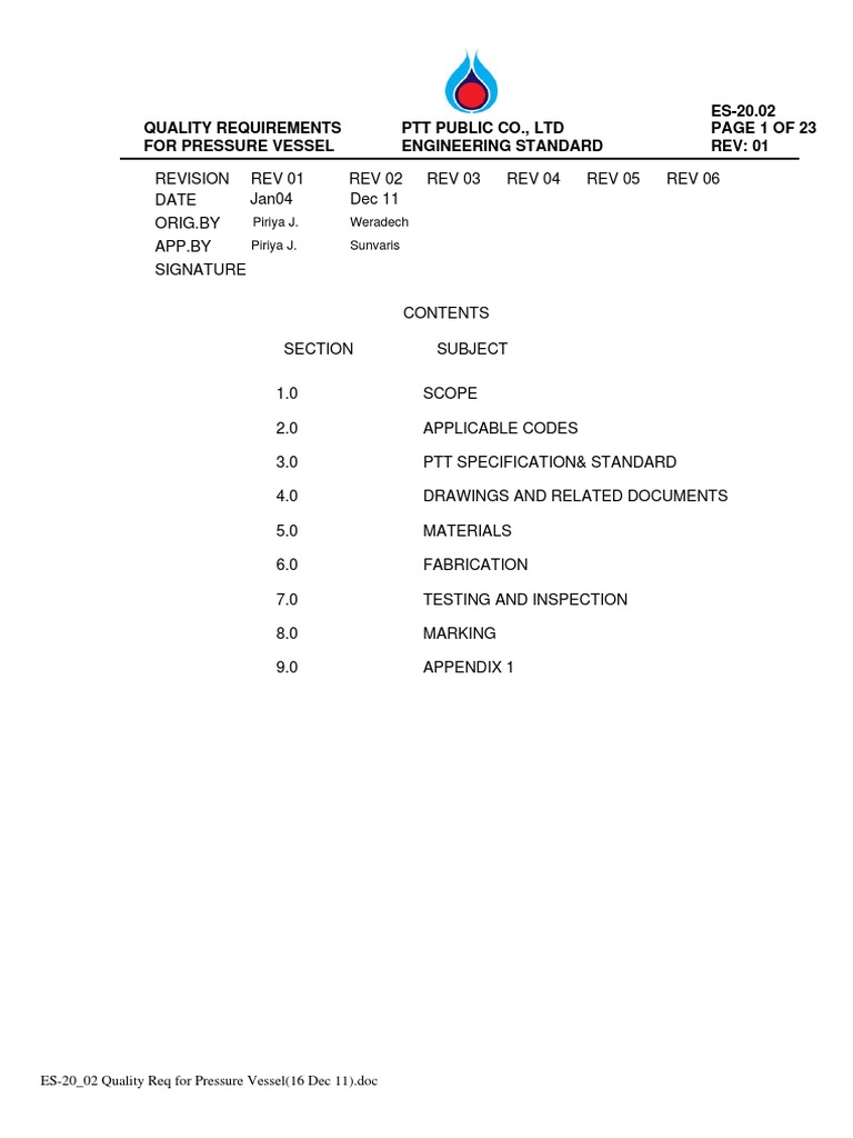 Pressure Vessel Standards Guide | PDF | Welding | Construction