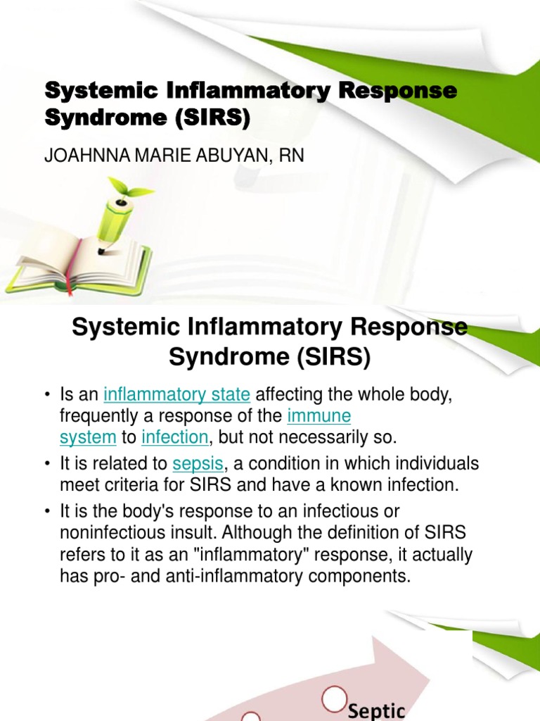 Understanding Systemic Inflammatory Response | PDF | Immunology ...
